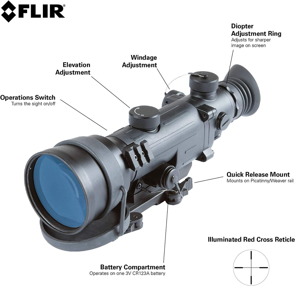 Vampire 3X Night Vision Riflescope – Third Coast Thermal